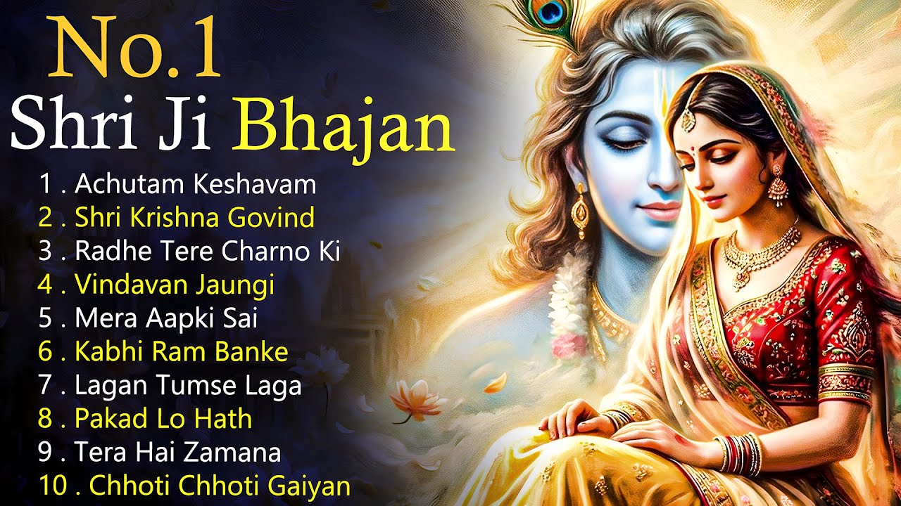 Non Stop Beautiful Krishna Bhajans | Bhakti Song | Krishna Songs ...