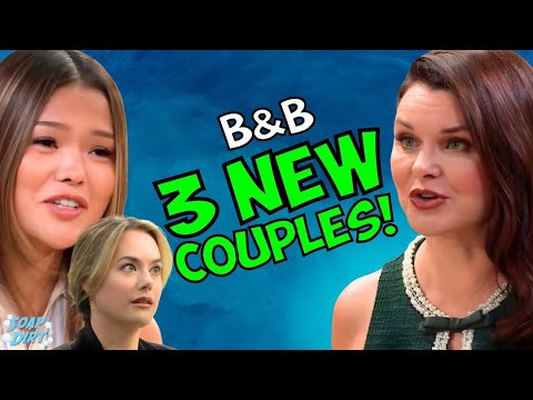 Bold and the Beautiful: New Couples Alert! 3 New Pairs in Sweeps! - YouTube