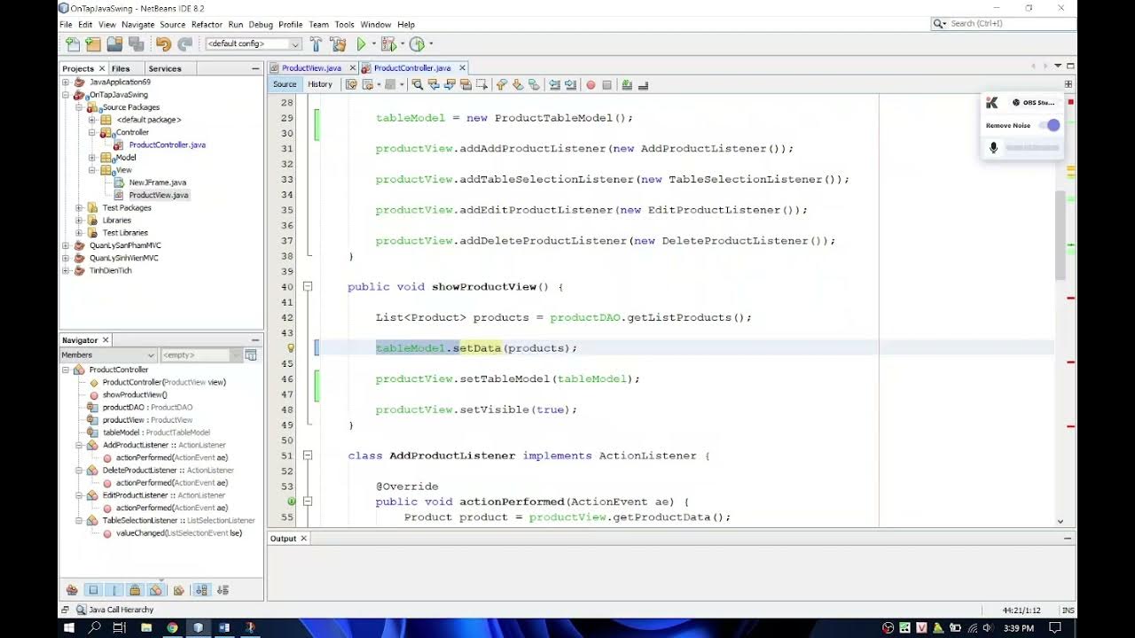 Java Swing MVC CRUD - Phần 4 (Tối ưu lại code) - YouTube