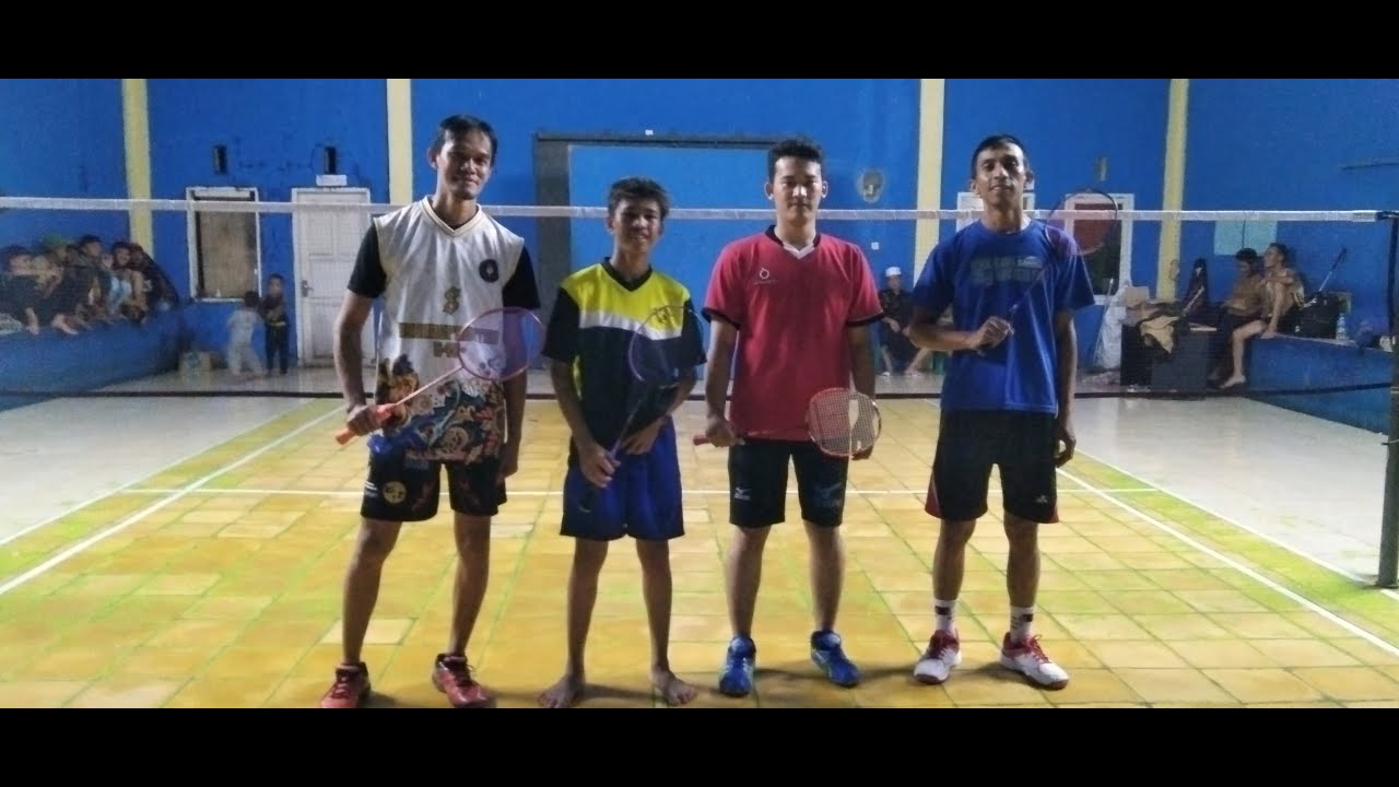 Bulutangkis Cup Cipondok Joko, Ibad VS Makin, Ade - YouTube