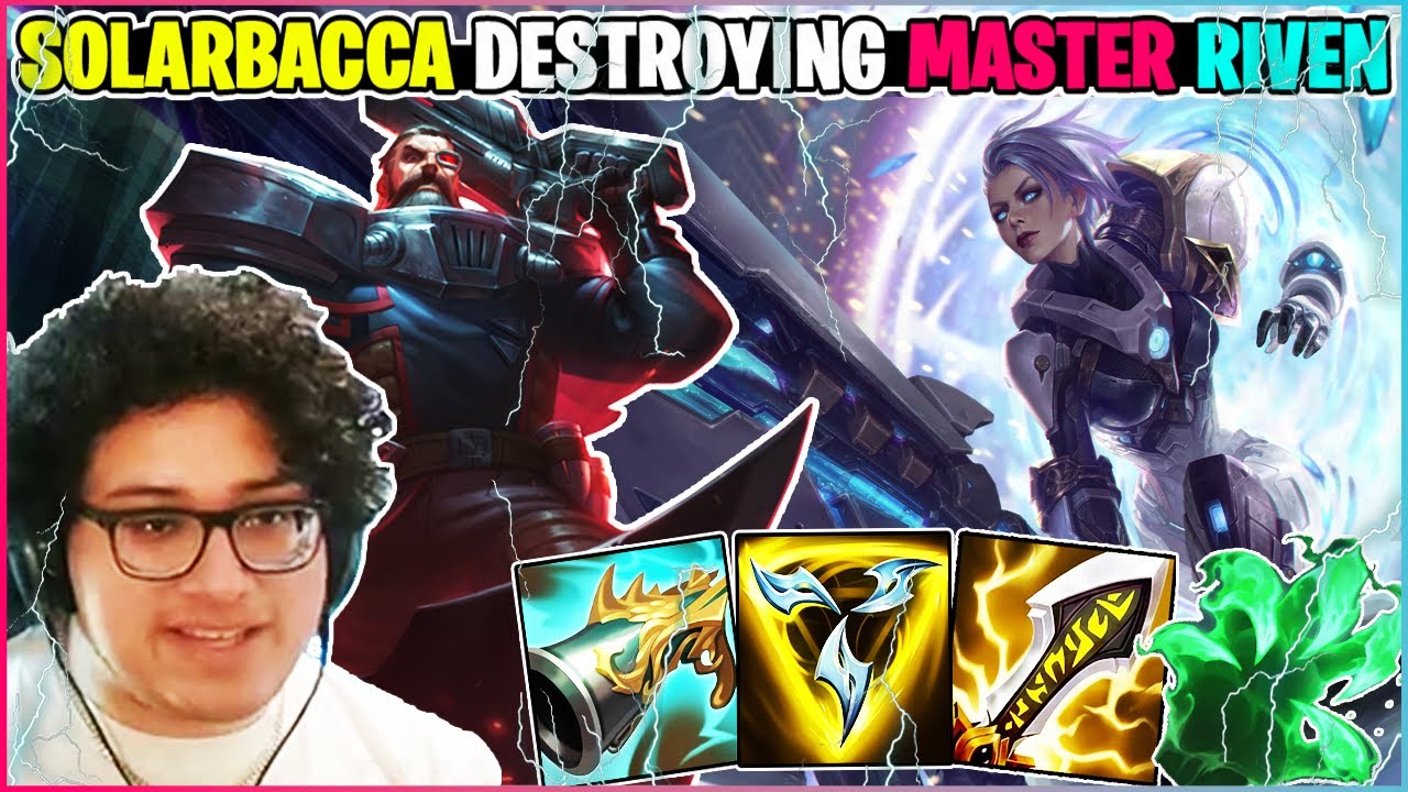 SOLARBACCA DESTROYING a Master RIVEN - YouTube