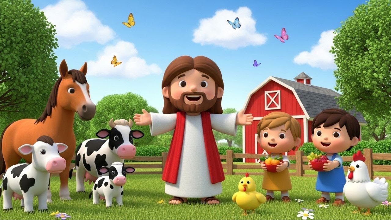 “🎶 FAITH ADVENTURE: Christian Kids Songs with Animals, Daniel & King ...