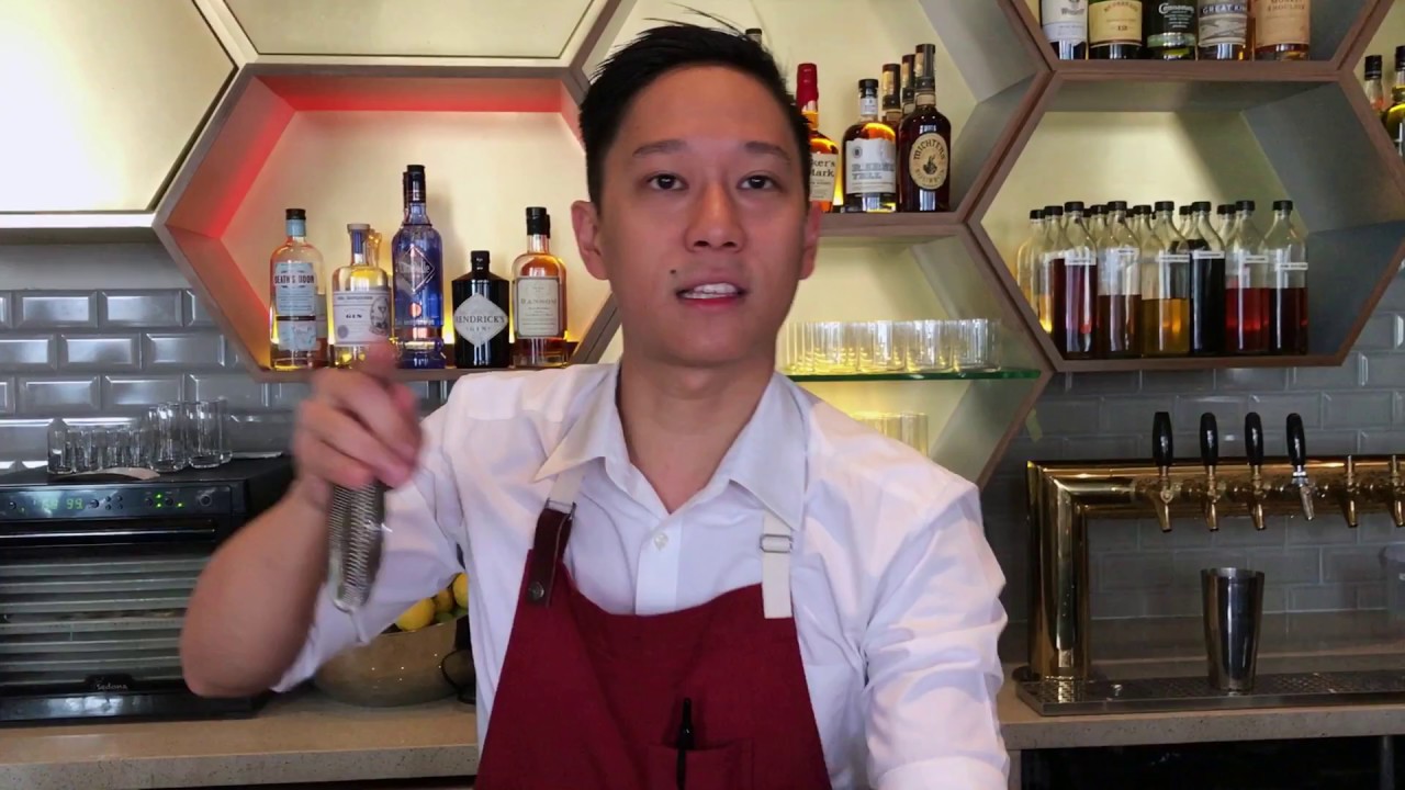 Peter Chua from Crackerjack (Singapore) : Mezcal Negroni - YouTube