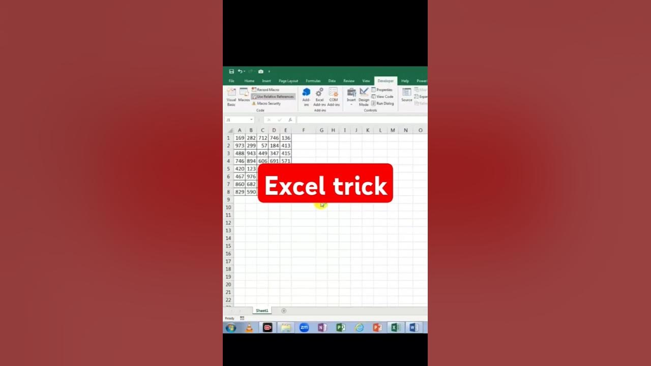 Excel Tricks Excelacademy Excelcourse Exceltips Exceltech Exceltraining Excelworld Youtube