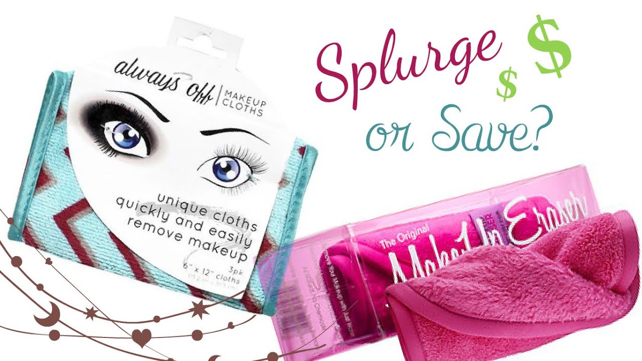 SOS: S&T Always Off Makeup Cloths vs Makeup Eraser - YouTube