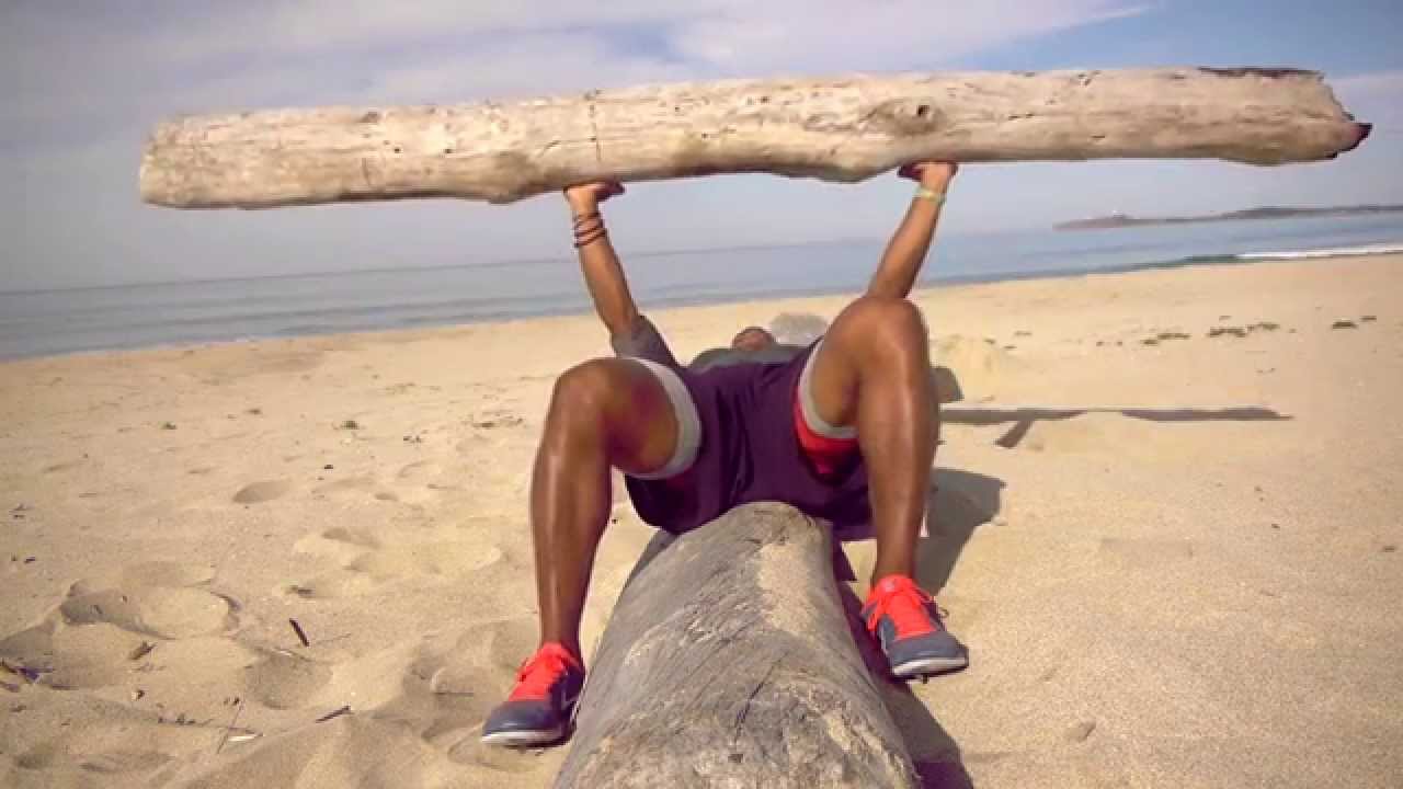 Exercise: Bench Pressing Using Log (Log Press) - YouTube
