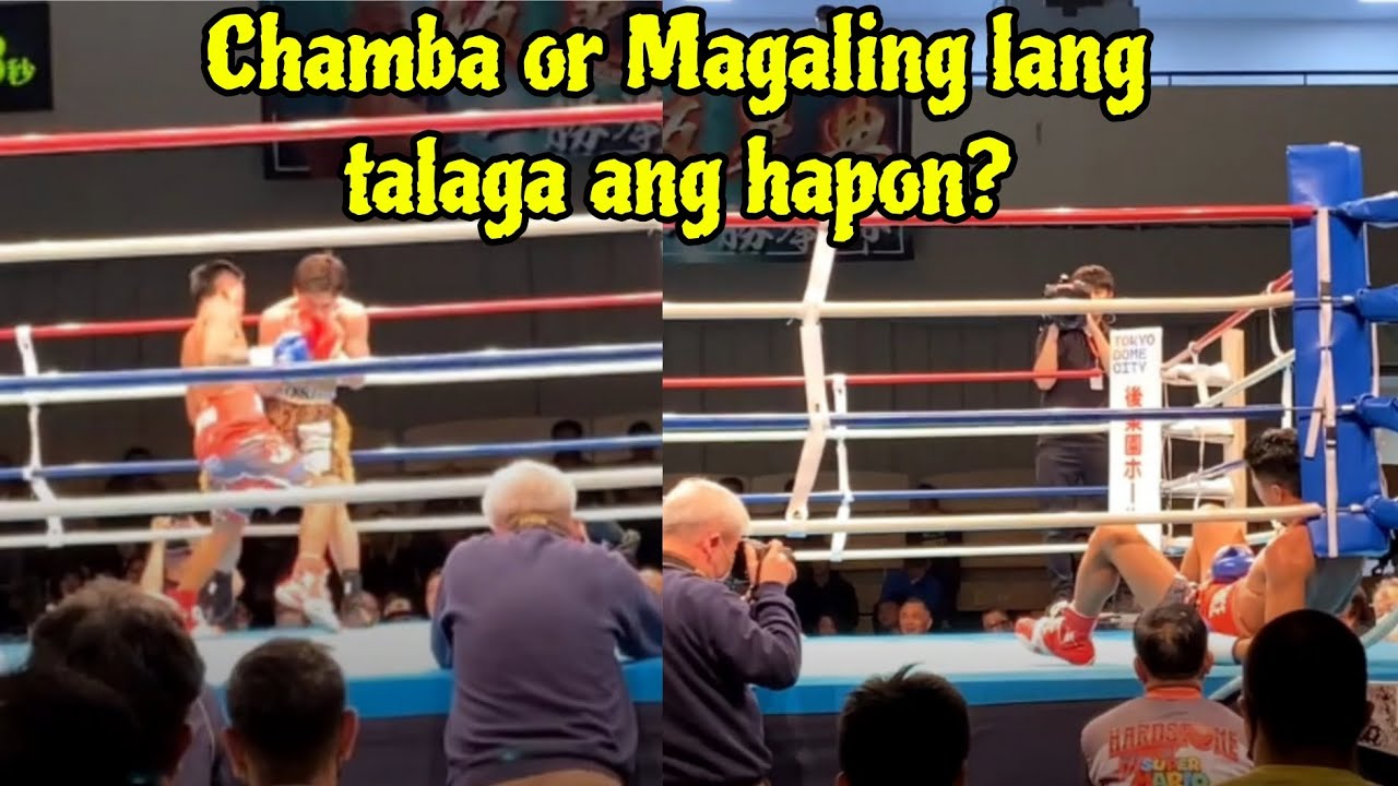 Kaya sana ng Pinoy,Naka singit lang ng body shot ang kalaban | Lawrence ...