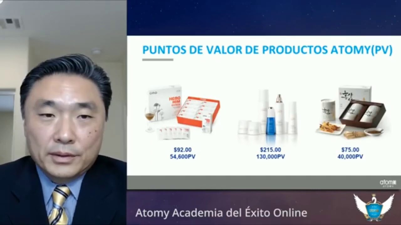Atomy SRM Sam Yoon Presentación de la Compañía - YouTube