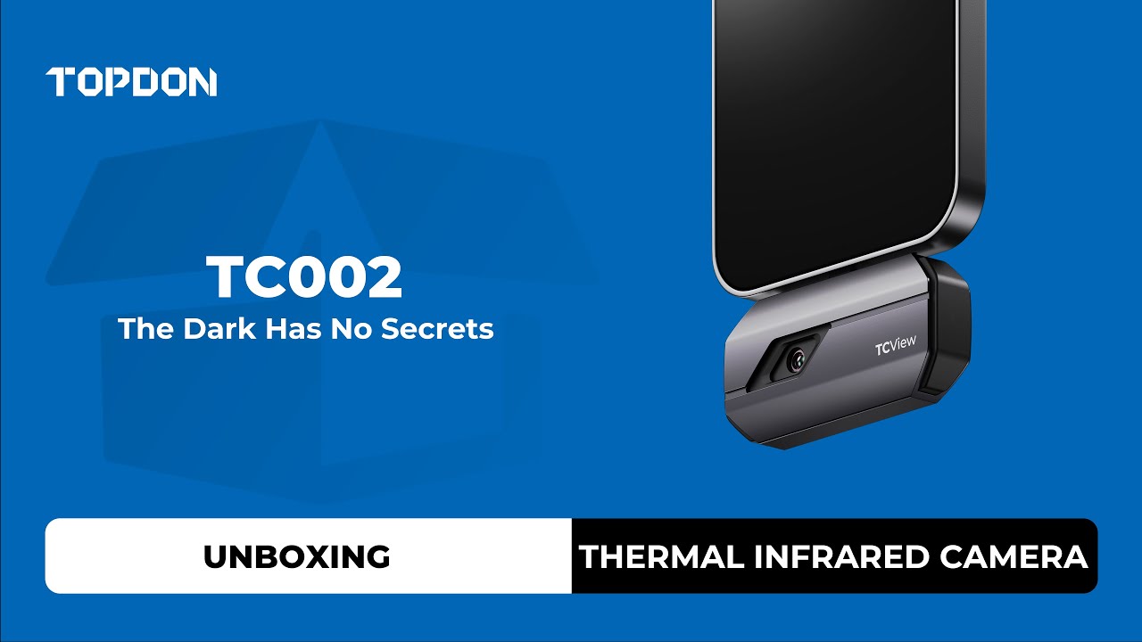 TOPDON TC002 | Unboxing | Thermal Infrared Camera - YouTube