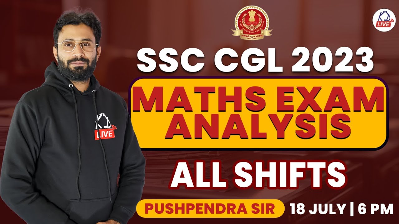 SSC CGL Pre 2023 Exam Analysis | SSC CGL Pre Question Paper Analysis ...