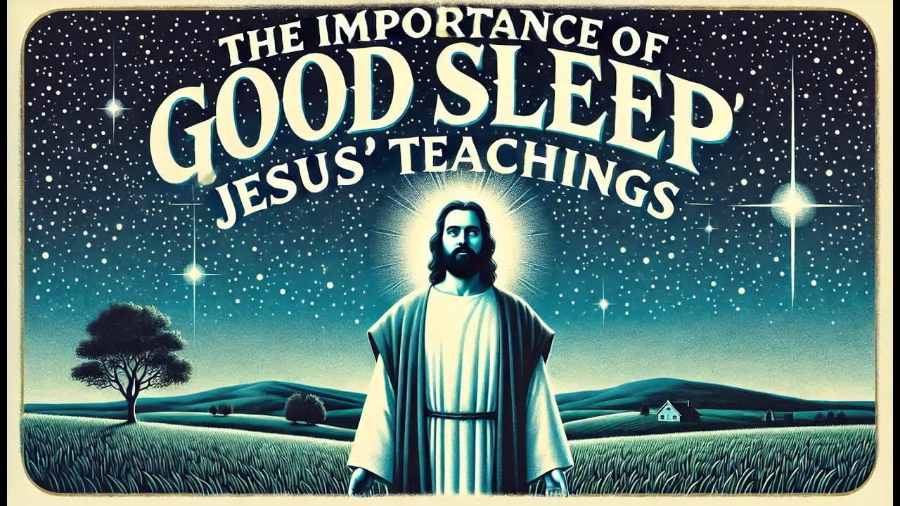 Resting in the Lord: A Jesus-Inspired Guide to Sleep | Importance of ...