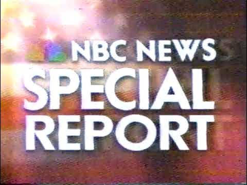 NBC News Special Report Open: America Strikes Back Presidential News Conference - September 2001 ...