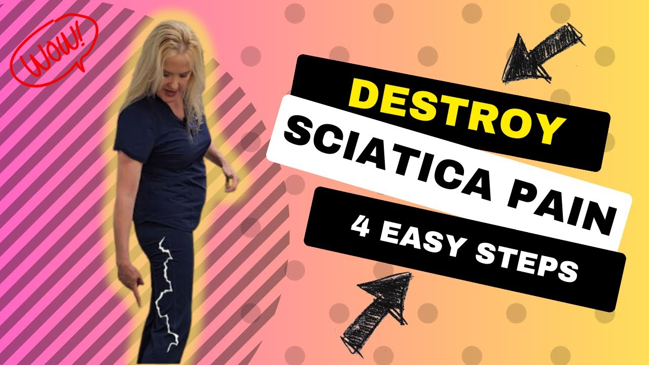 DESTROY Sciatica Pain - In only 4 East Steps! - YouTube