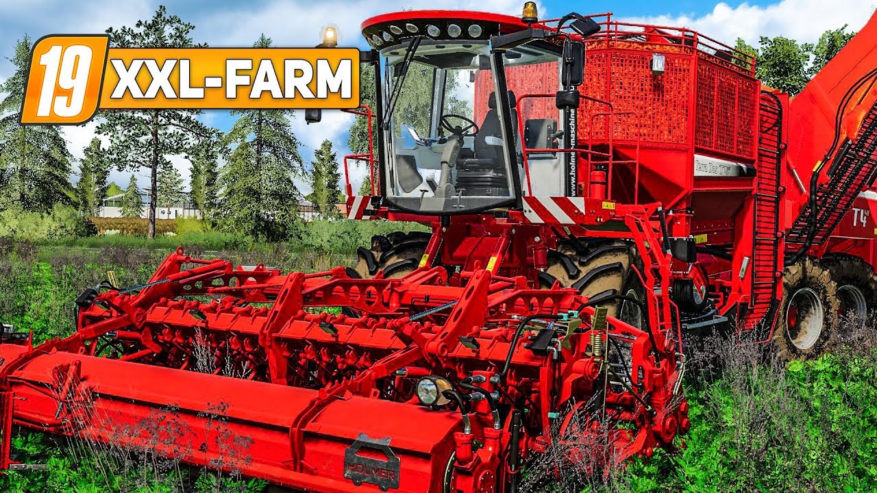 LS19 XXL Farm #84: Der Holmer KAROTTEN-Ernter auf dem Feld ...