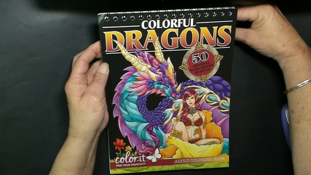 50 Colorful Dragons, flip through 2-11-19 - YouTube