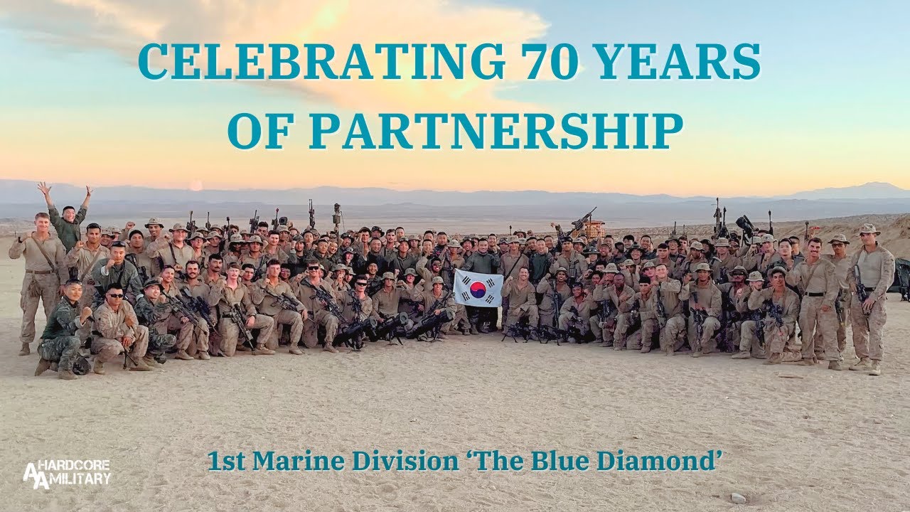 Historic Partnership Between 1st MARDIV Blue Diamond & ROK Marine Corps ...