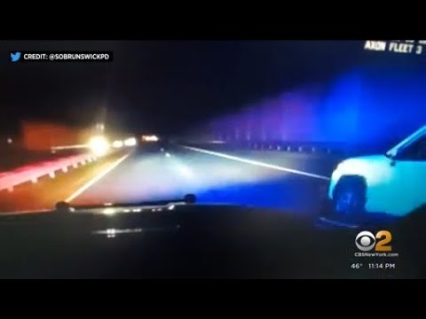 NJ police stop moving car after driver passed out behind the wheel ...