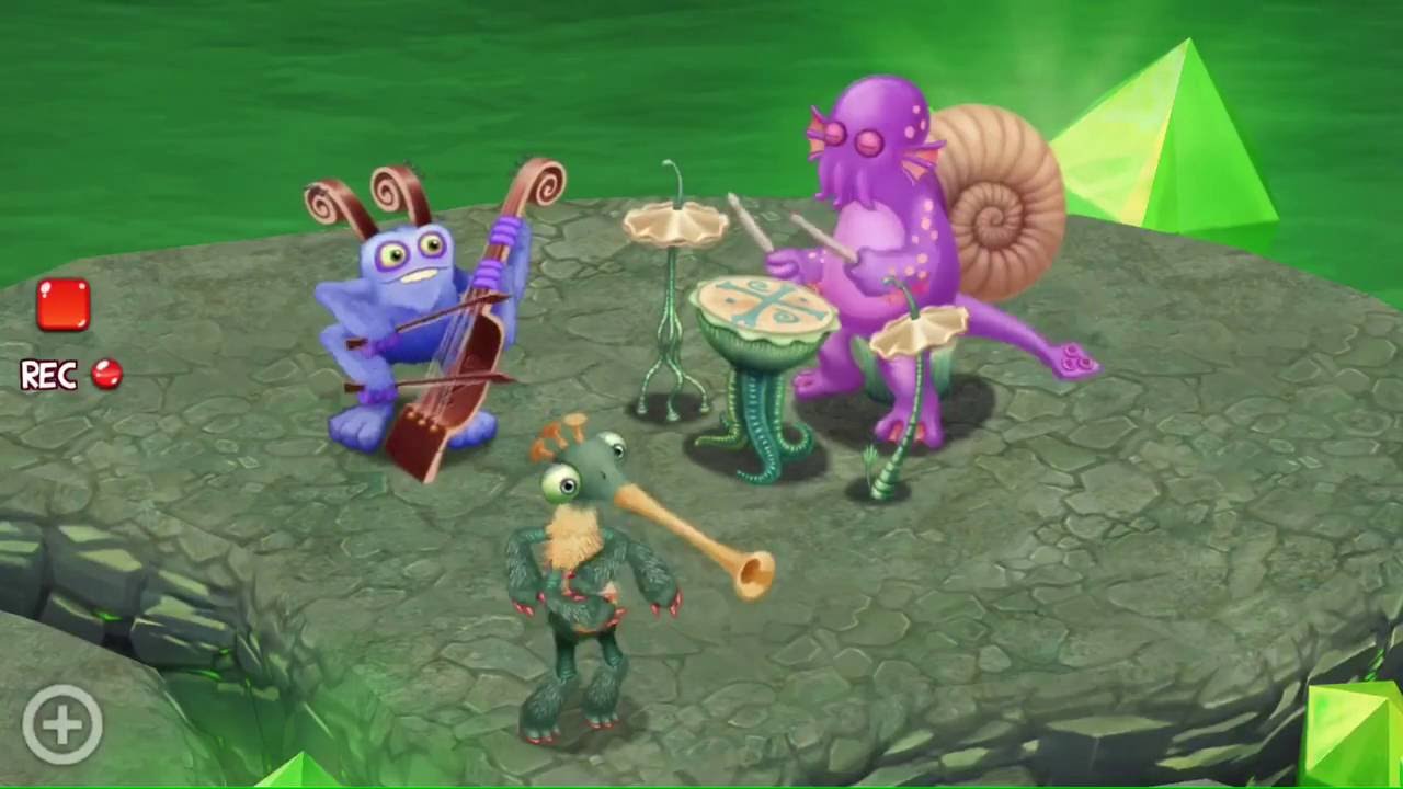 MSM Dawn Of Fire | Cave Island | Bowgart, Shellbeat & Floogull | Trio ...