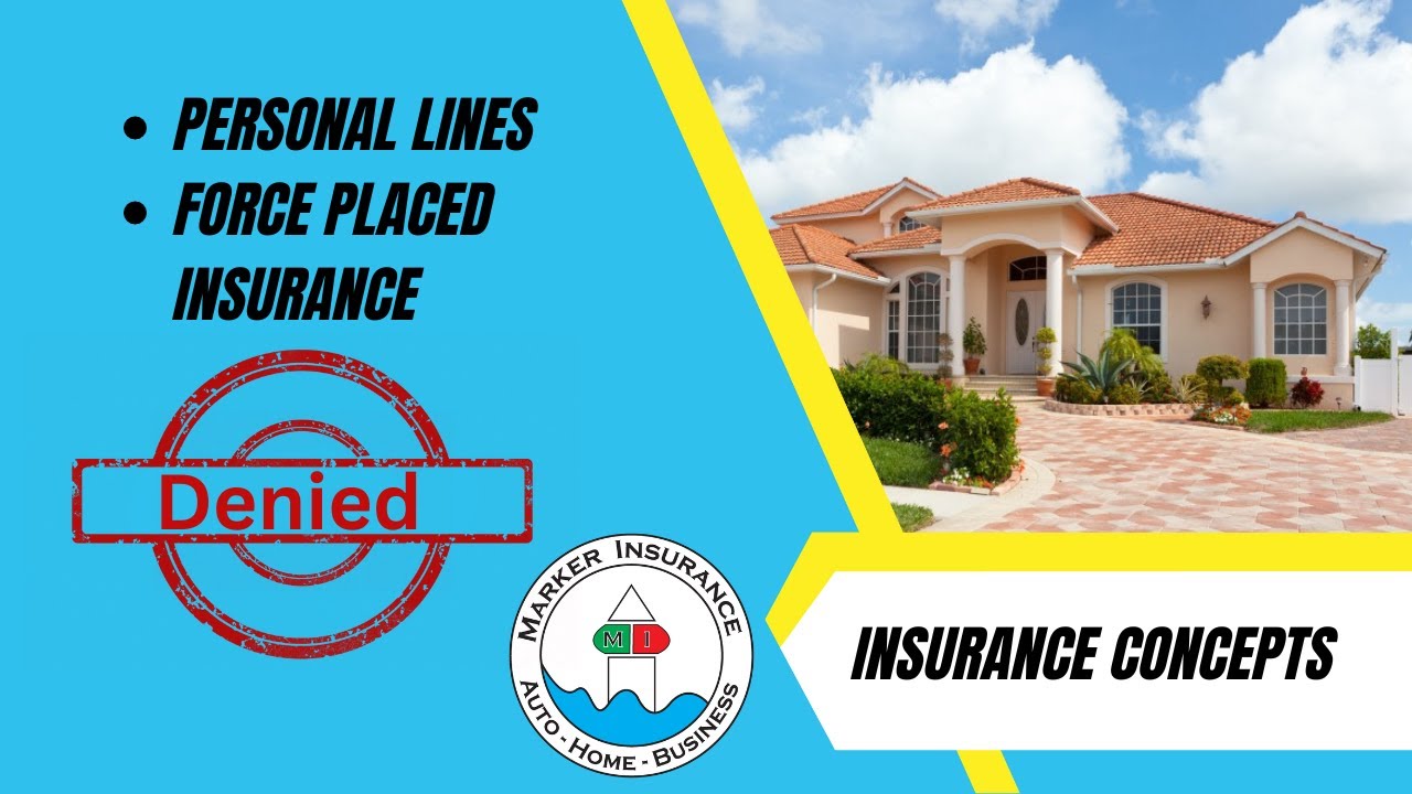 Force Placed Insurance What You Need to know - YouTube