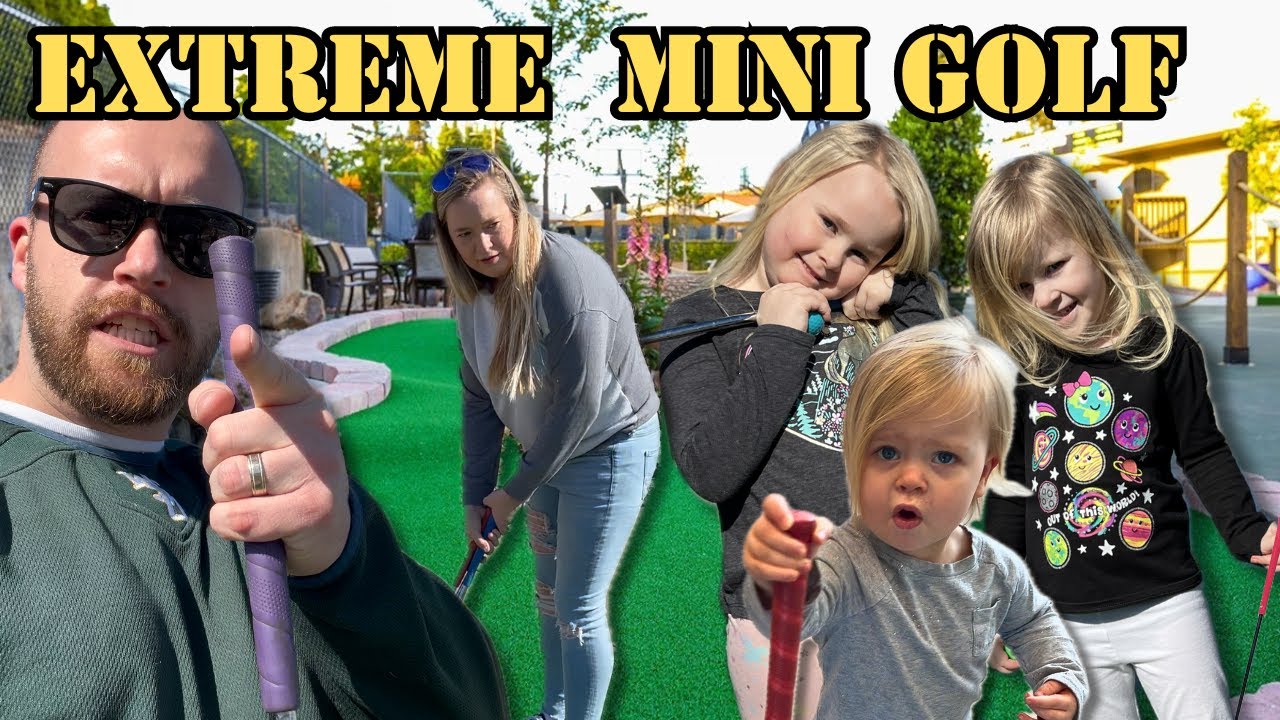 We Tried EXTREME MINI GOLF! - YouTube