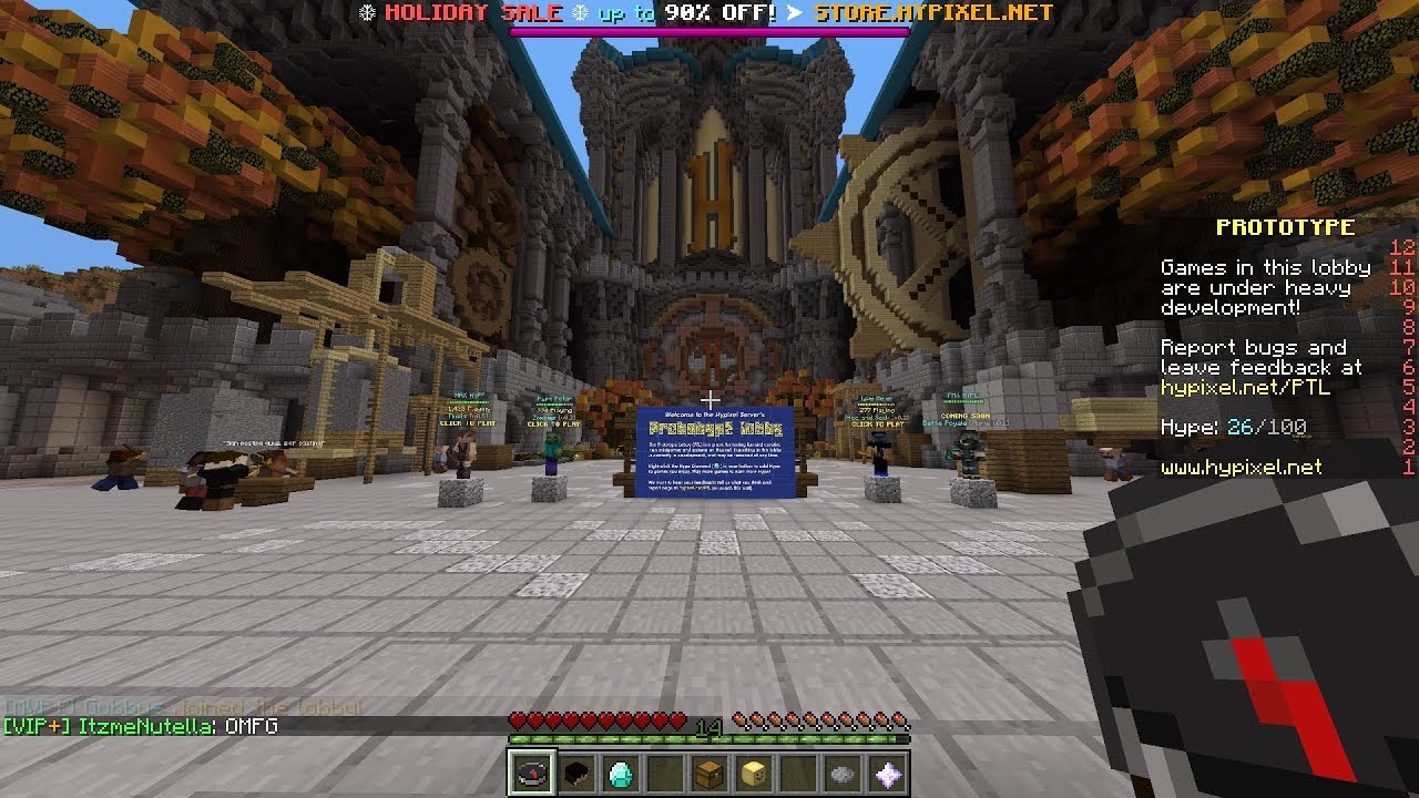 Let play Skywar Lobby: hypixel - YouTube