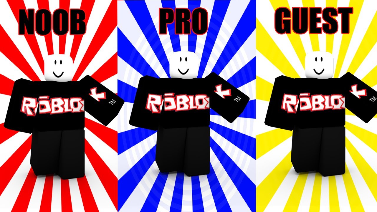 DIFFERENT TYPES OF GUEST ON ROBLOX - YouTube