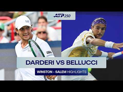 Mattia Bellucci vs Luciano Darderi Highlights | Winston- Salem Round 2
