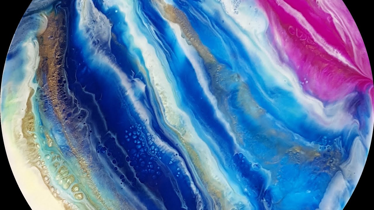 Resin art / how to use Le'Rez transparent pigments ( tints) - YouTube