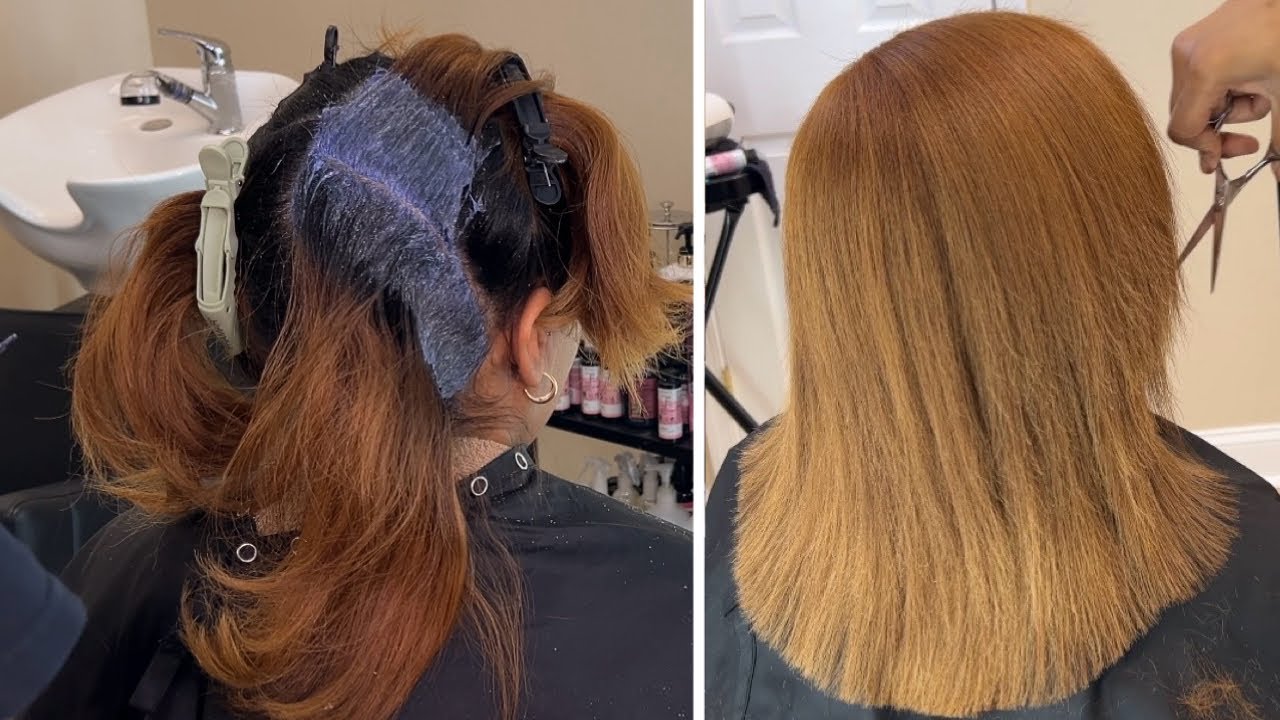 Hair Color Retouch and Dandruff Scalp Scratch | Website Launch ...