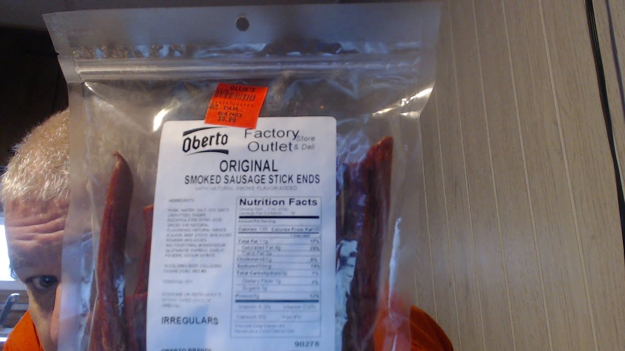 Oberto Factory Store Outlet & Deli Original Smoked Sausage Stick Ends ...