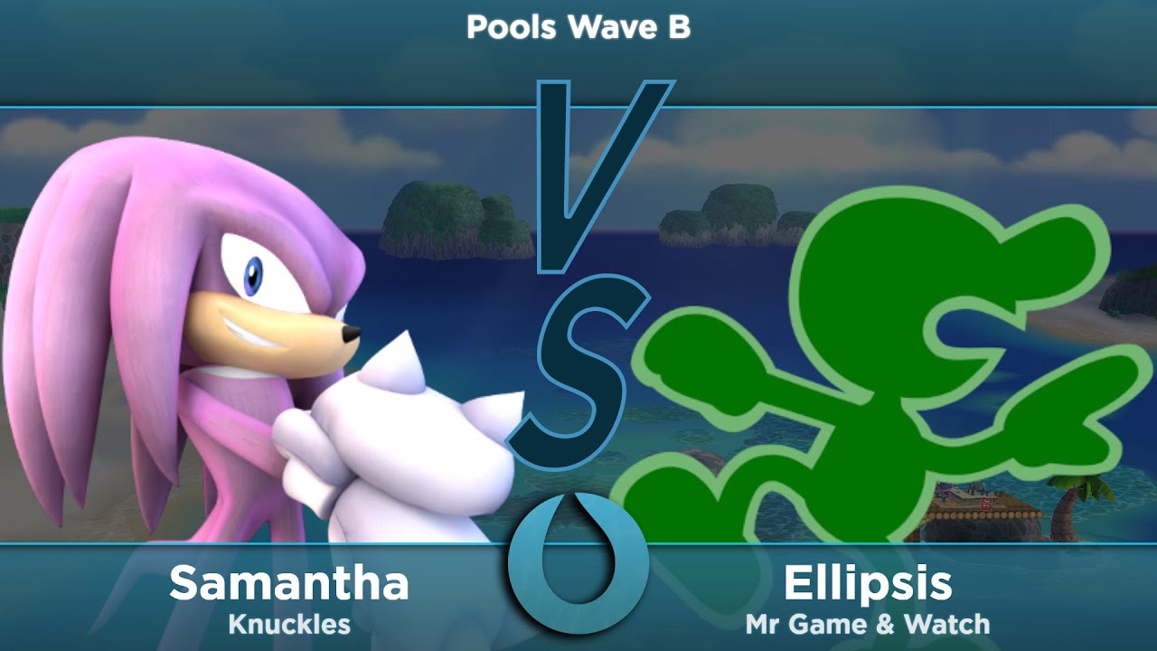 Undertow 2023 Pools - Samantha (Knuckles) vs Ellipsis (Mr. Game & Watch ...