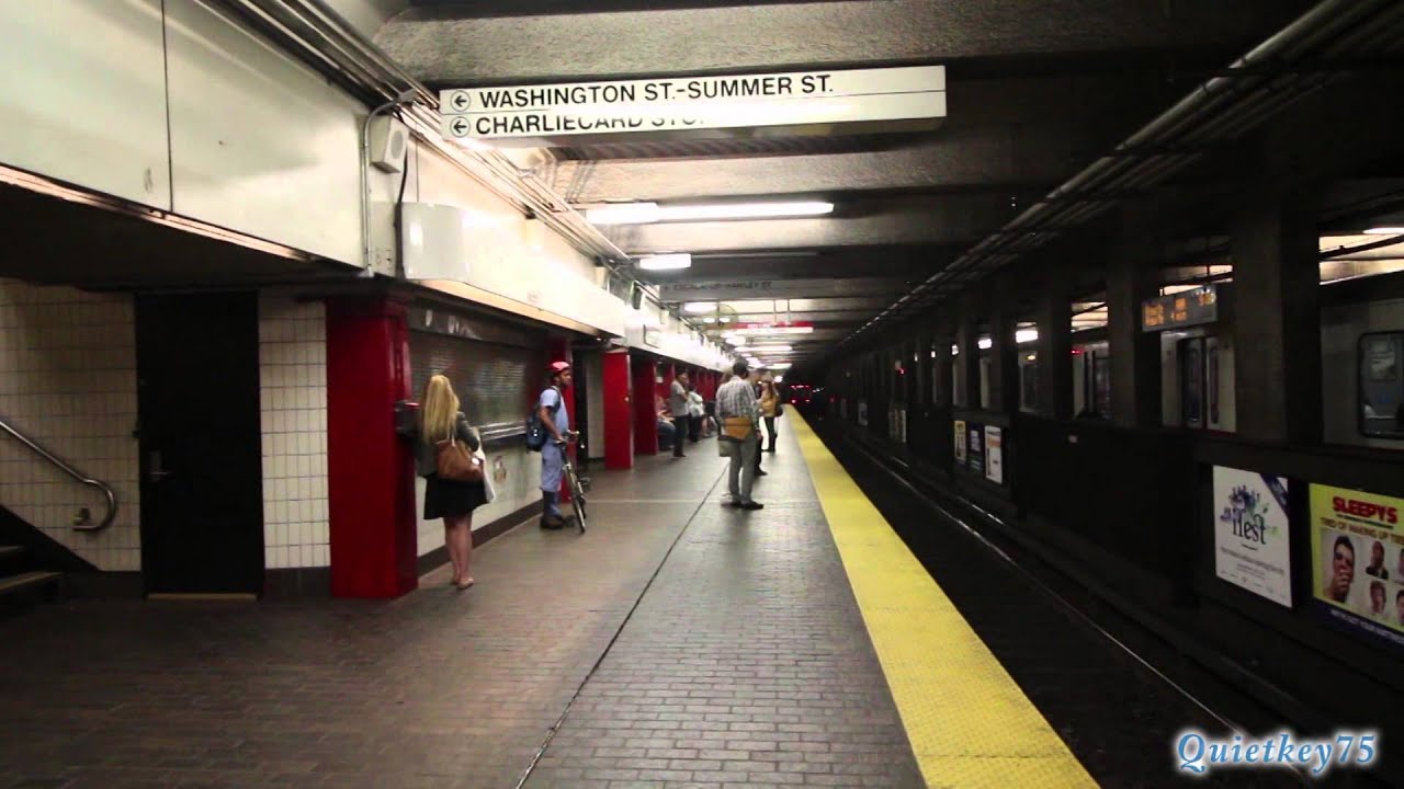 Downtown Crossings - Red Line - Boston MBTA - YouTube
