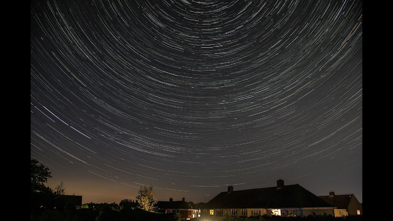 7 hour Star time-lapse - YouTube