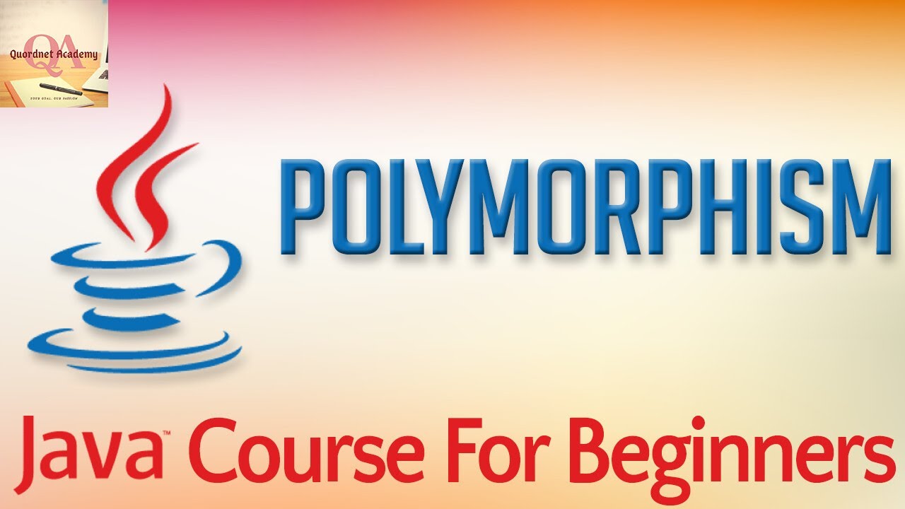 Learn Java Tutorial For Beginners Part 30 Polymorphism Youtube 4565