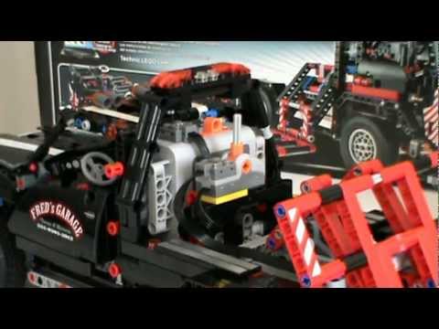 Power Functions - LEGO Technic 9395 Pick-up Tow Truck - YouTube
