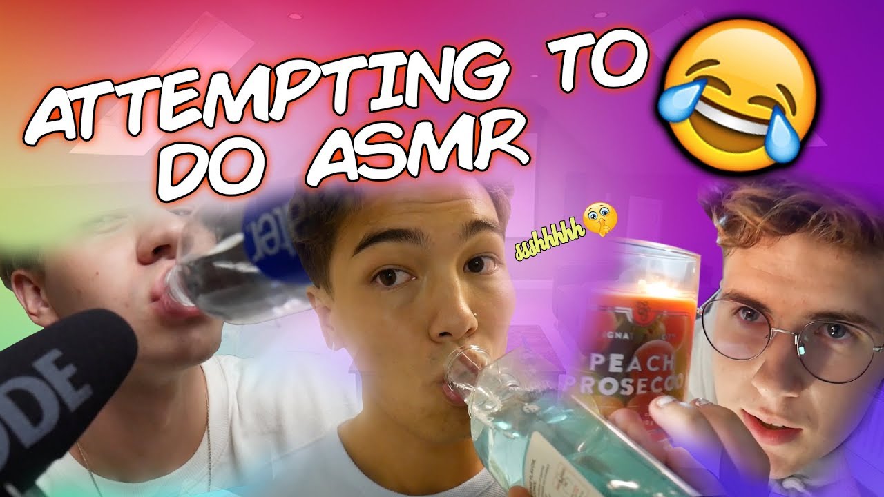 WE ATTEMPT OUR OWN ASMR VIDEOS! - YouTube