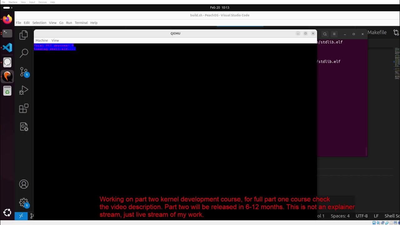 Building a kernel from scratch - Treating Partitions As Disks - YouTube