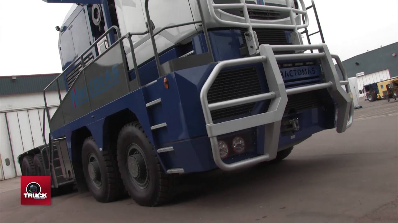 Tractomas NICOLAS - exceptional semi-truck from Nicolas - YouTube