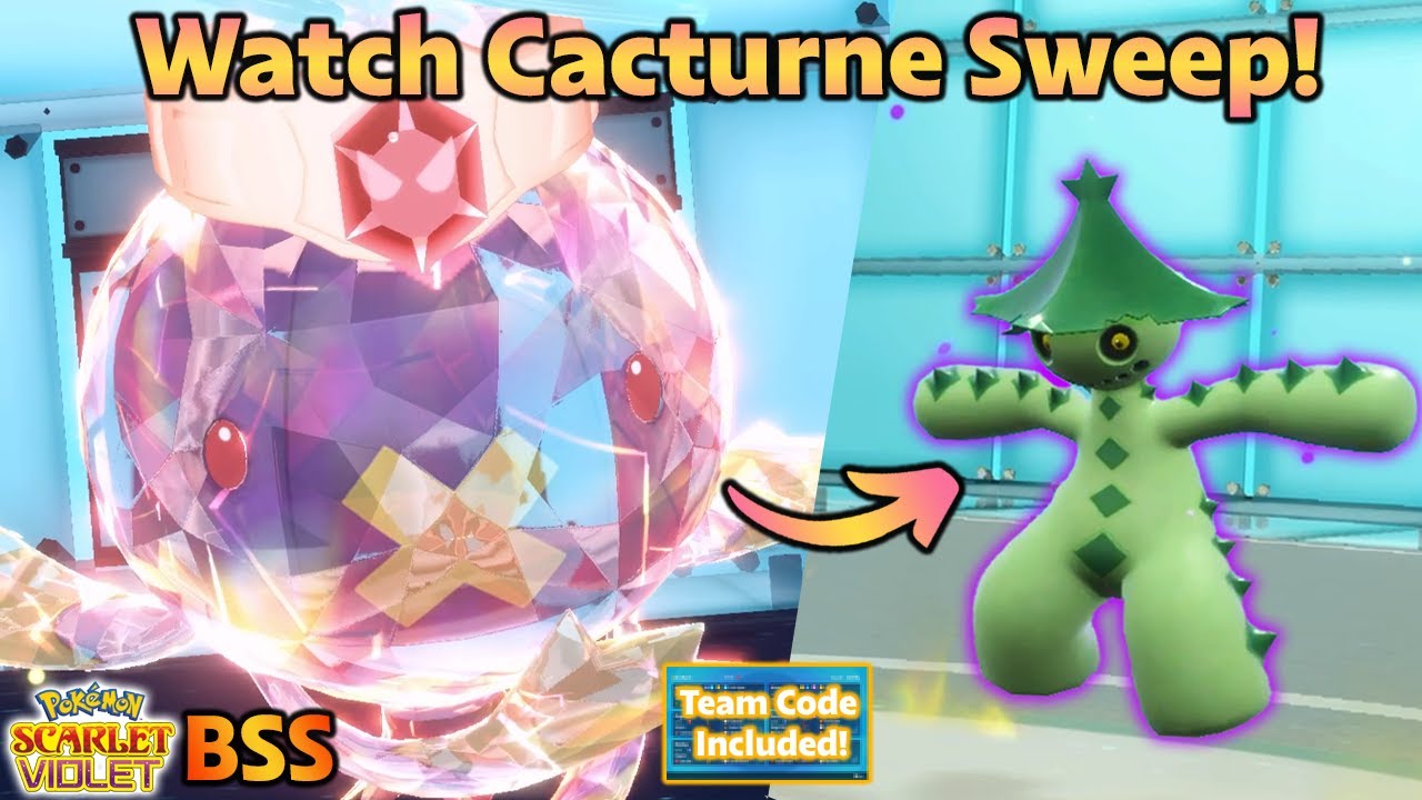 Cacturne Easily Climbs the Ranked Ladder! Pokémon Scarlet & Violet ...