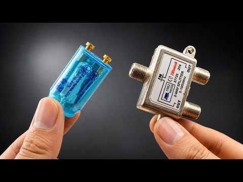 📡 You’ll Never Pay for Internet Again! Just Connect a Fluorescent Starter to a SPLITTER