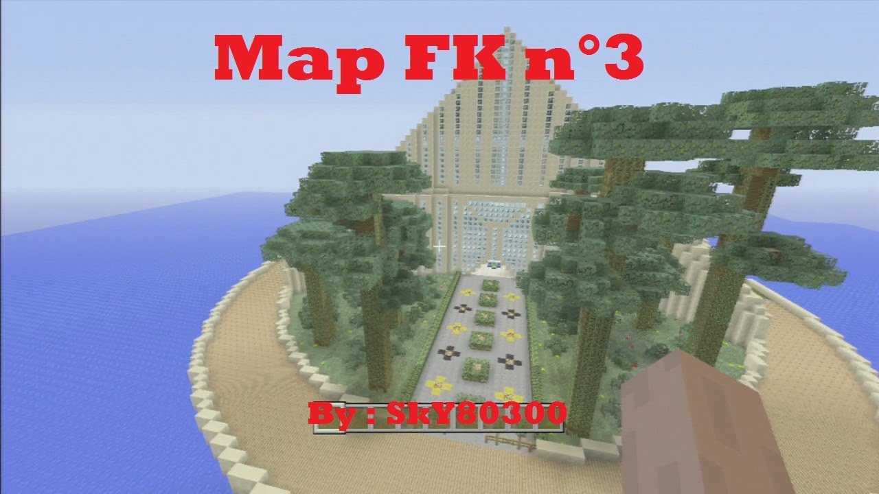 Map FK n°3 Minecraft PS3 - By SkY80300 :'D - YouTube