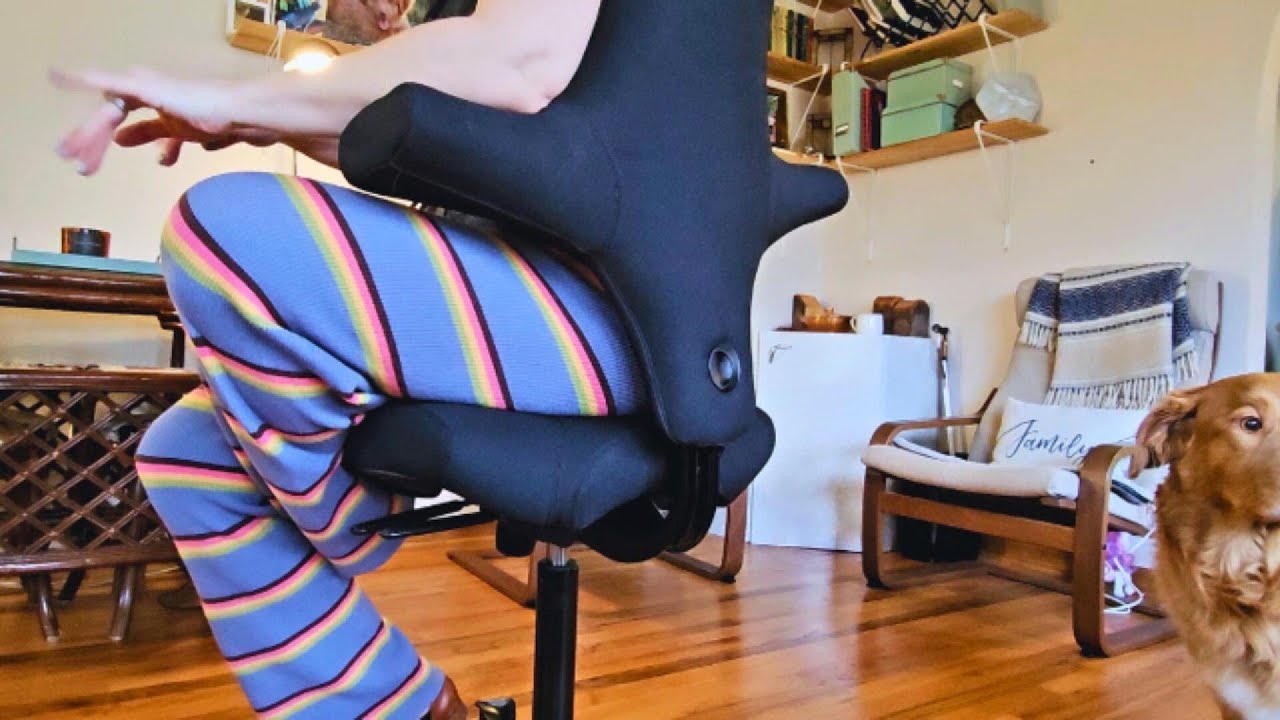 HAG Capisco Adjustable Standing Desk Chair Review: Ergonomic & Eco ...