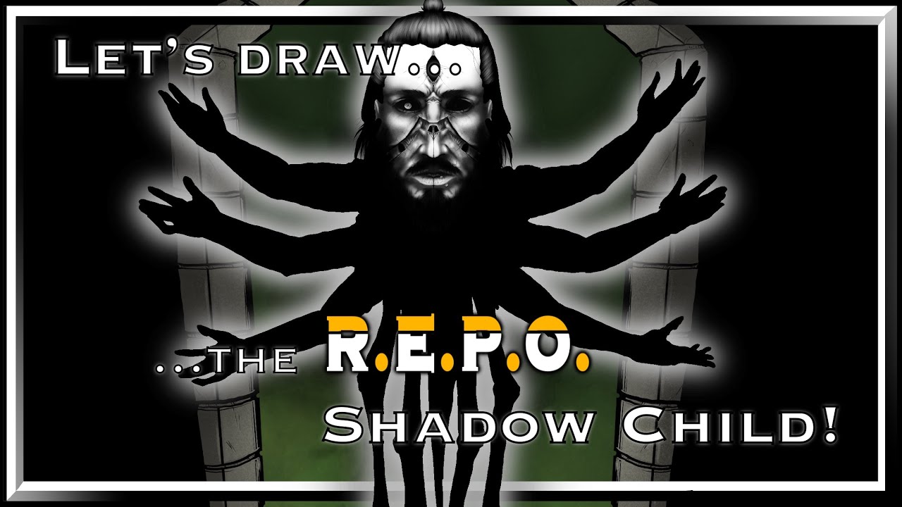Let's Draw: the Shadow Child from R.E.P.O.! - YouTube