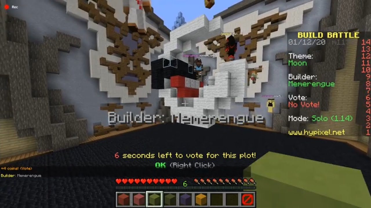 MENUDAS MOON build battle - YouTube