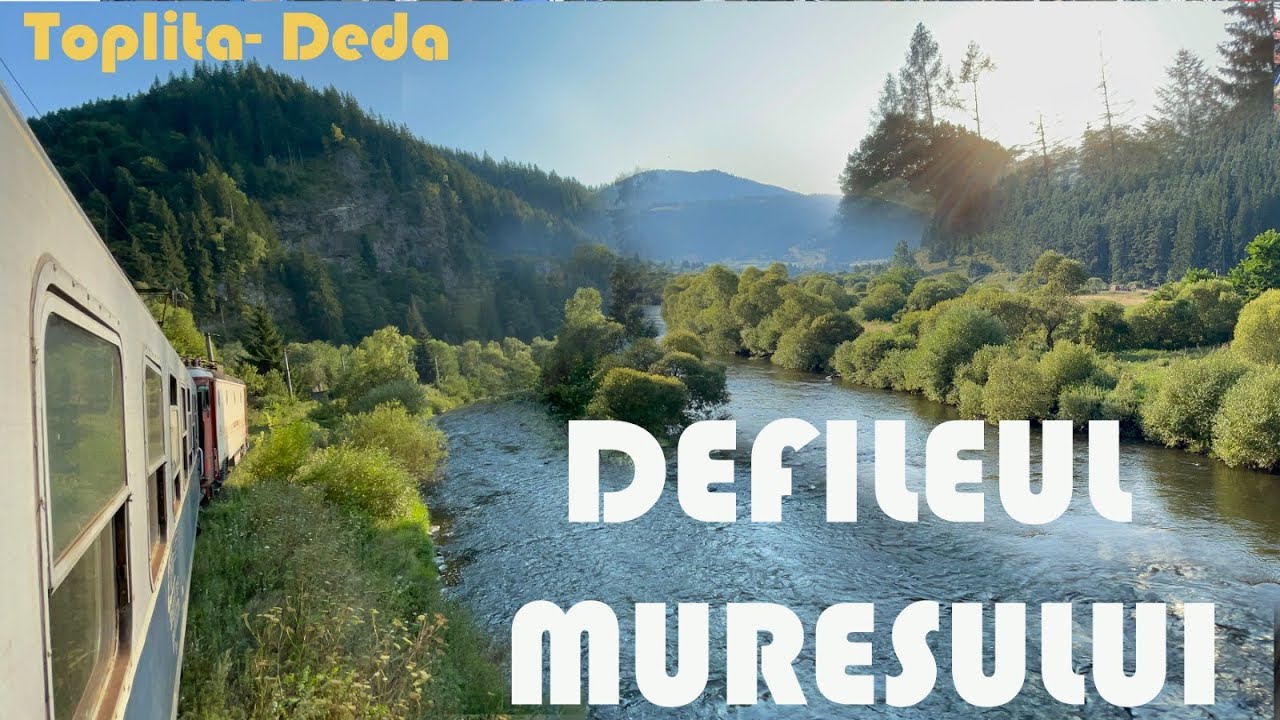 TOPLITA- DEDA CALATORIE MIRIFICA CU TRENUL PE DEFILEUL MURESULUI - YouTube