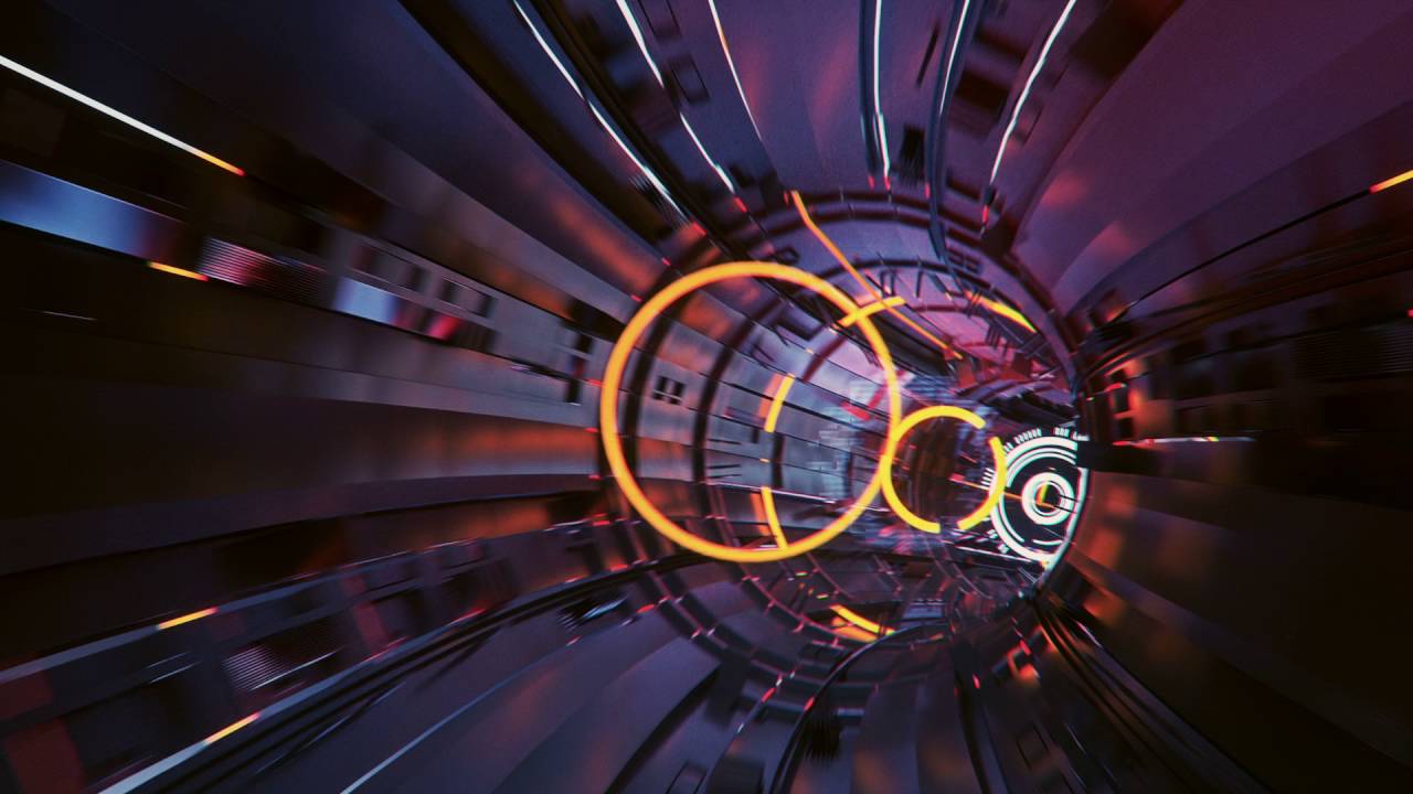 Visual background „redgate.v2“ (loop) by beeple - YouTube