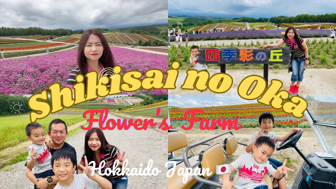 Shikisai no Oka | Flowers Farm | Hokkaido | Japan | Beautiful | Amazing ...