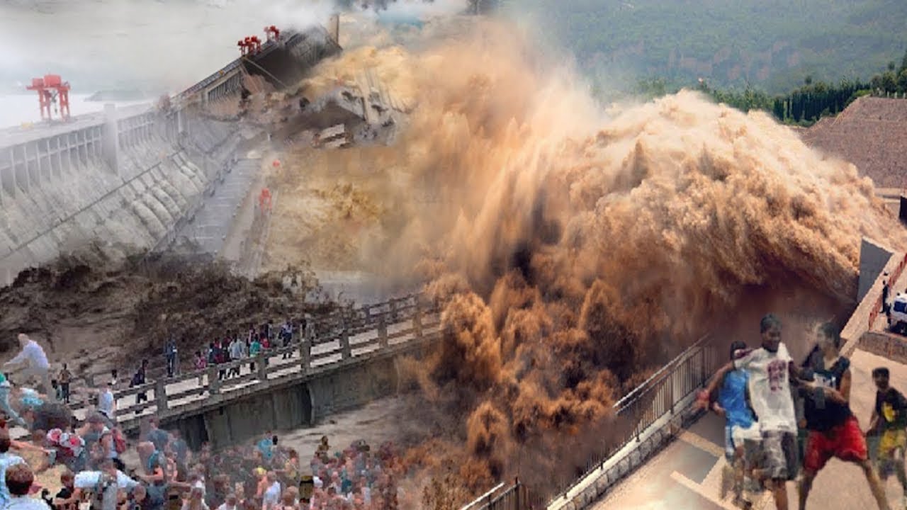 LIVE: The World Is Watching This DISASTER! Burst Dam - SUPER FLOOD ...