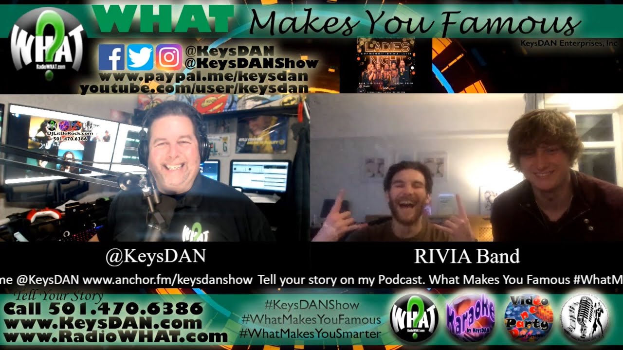 RIVIA Band What Makes You Famous #PODCAST #WhatMakesYouFamous @KeysDAN ...