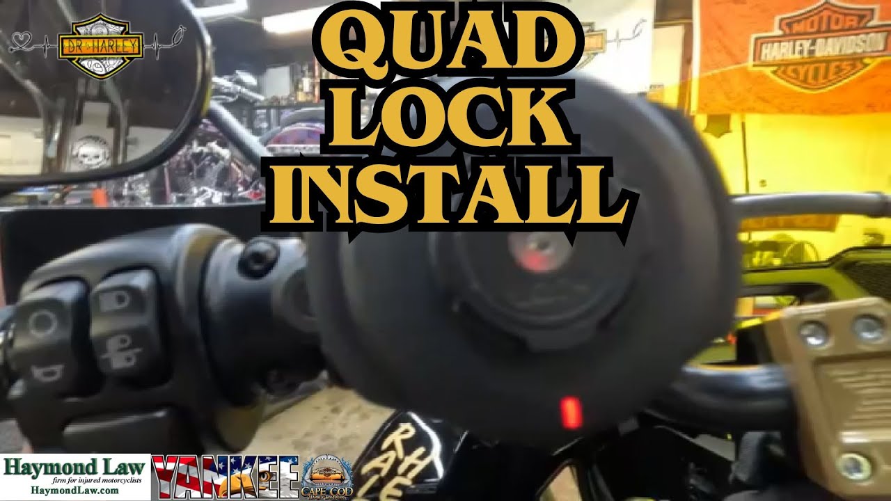 How to install a complete Quad Lock system - YouTube